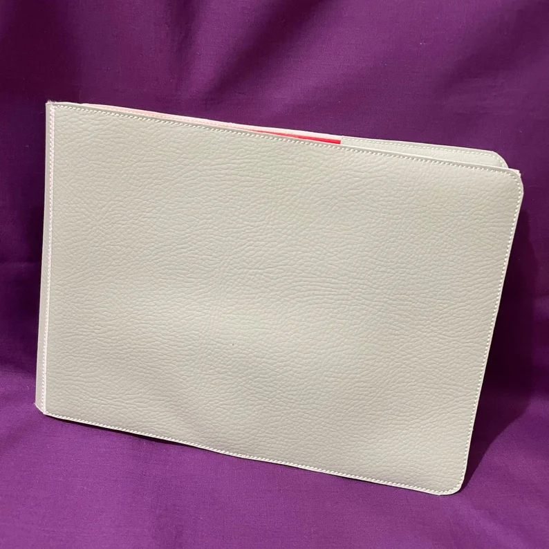 In the Hoop Baby Health Check Red Book Cover Machine Embroidered Design ...