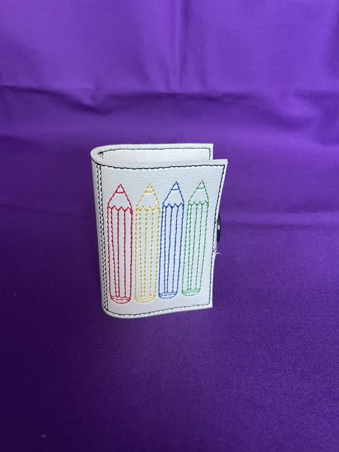 In The Hoop Mini Post It Note Holder Pencils Digital Download Machine ...