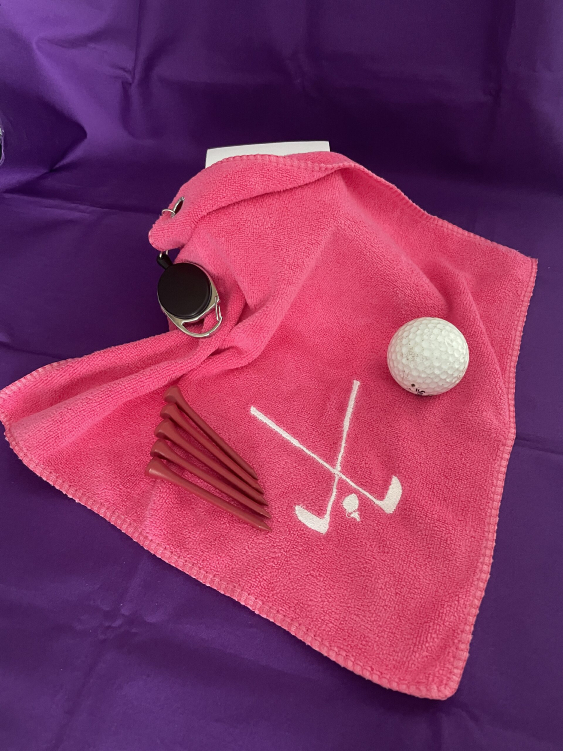 In The Hoop Crossed Golf Clubs Digital Download Machine Embroidery ...