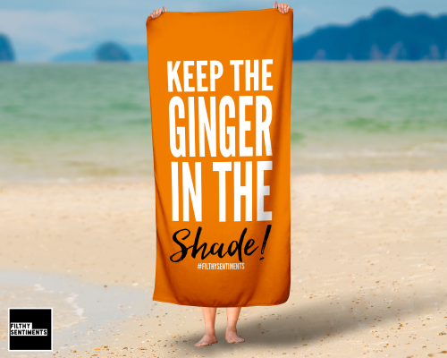 Ginger Pubes Foil Card Fs826 R0022