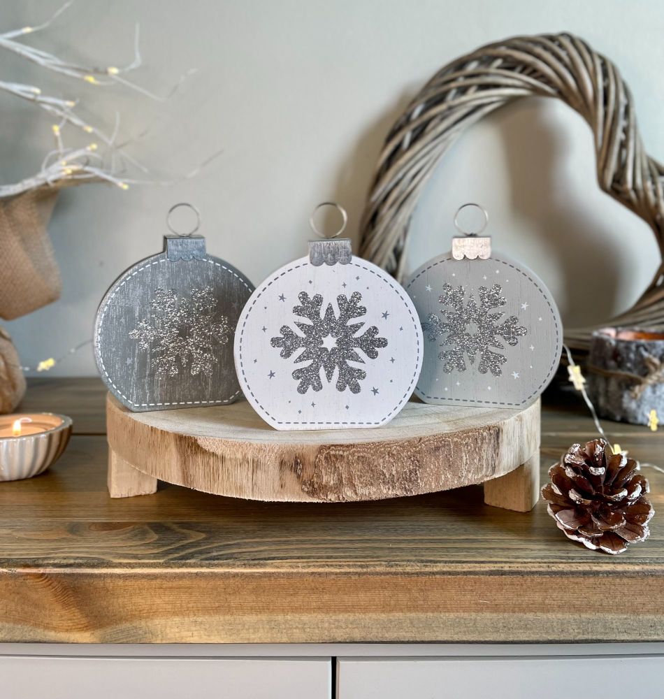 Snowflake Bauble Block