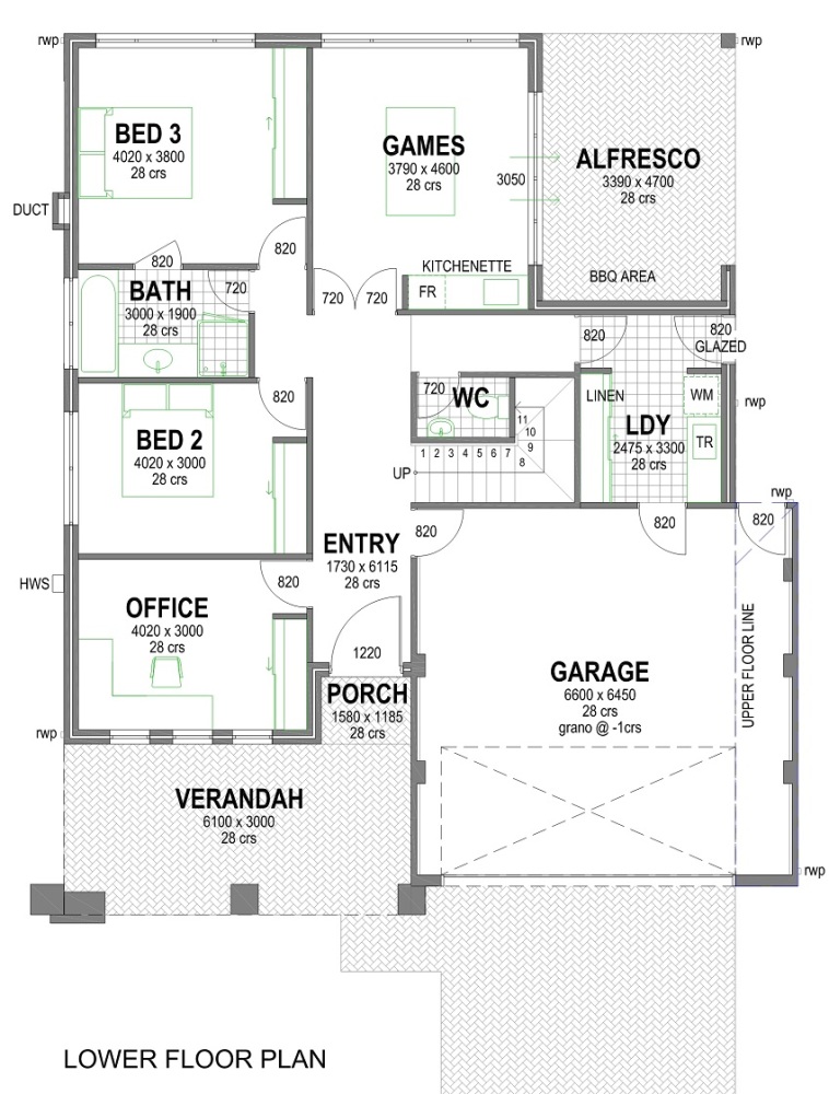 The Falcon Bay Floorplans