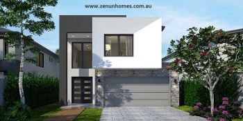 Zenun Homes for Narrow Block 2 Storey Home Designs In Perth | Narrow ...