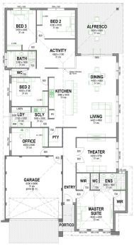The Singleton Beach Floorplan
