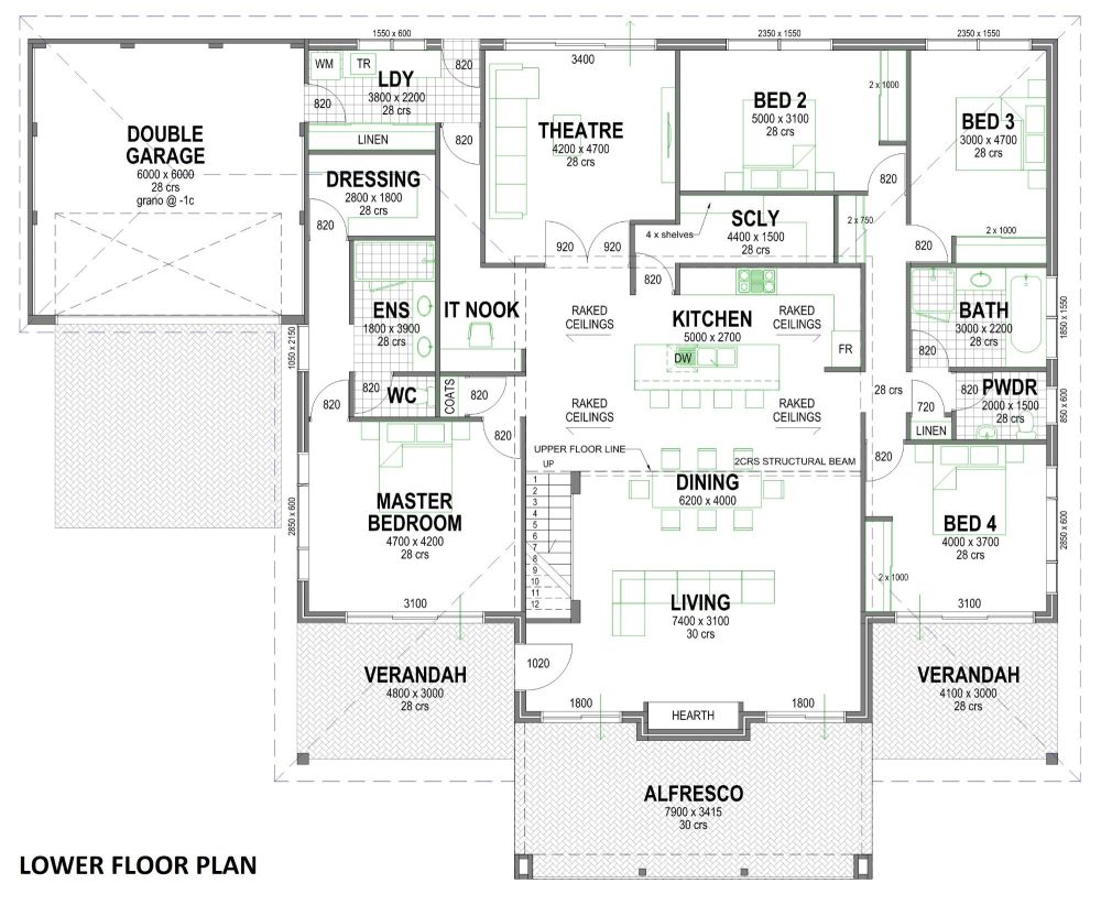 2 Storey Rural Home Designs | Double Storey Country House Plans | 2 ...