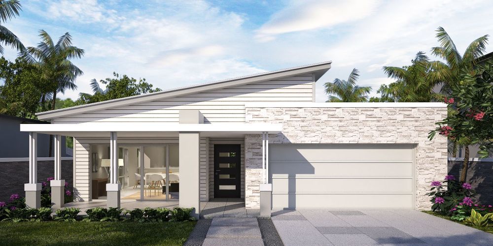 Narrow Lot Front Living Single Storey Home Designs in Mandurah | Perth ...