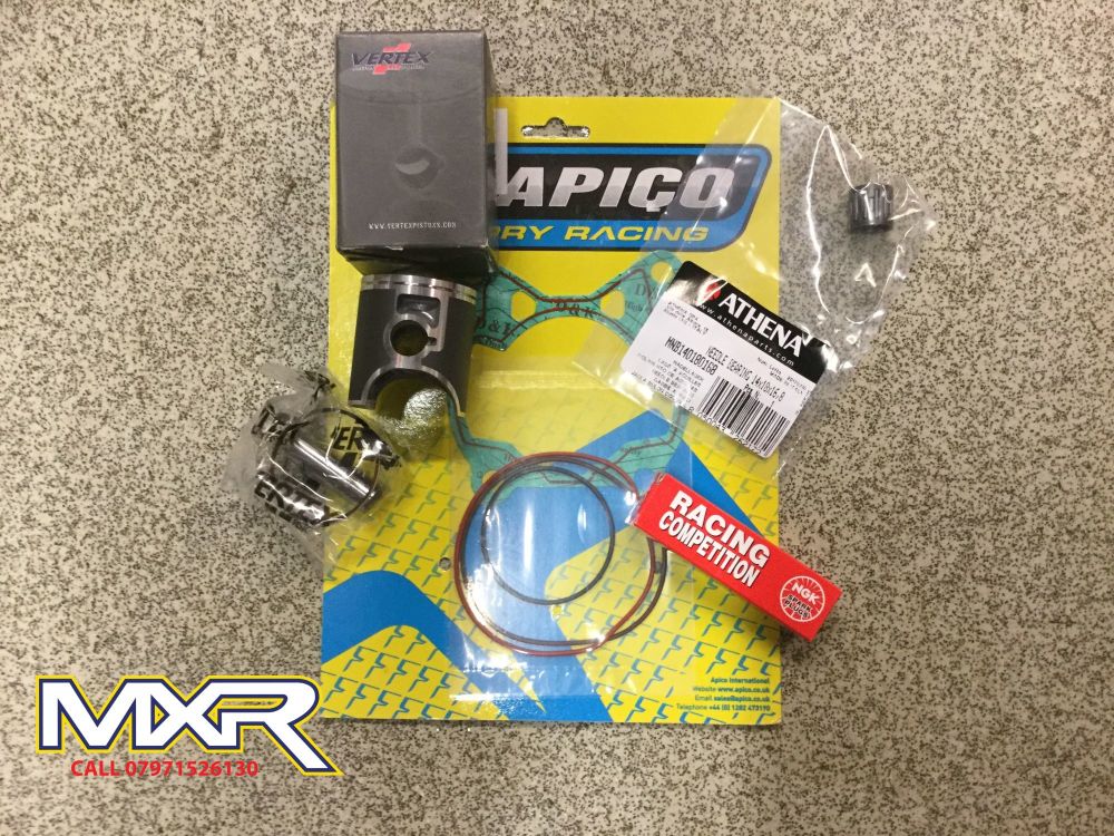 HUSQVARNA TC 85 2018-2022 TOP END REBUILD KIT WITH VERTEX SIZE A PISTON ...
