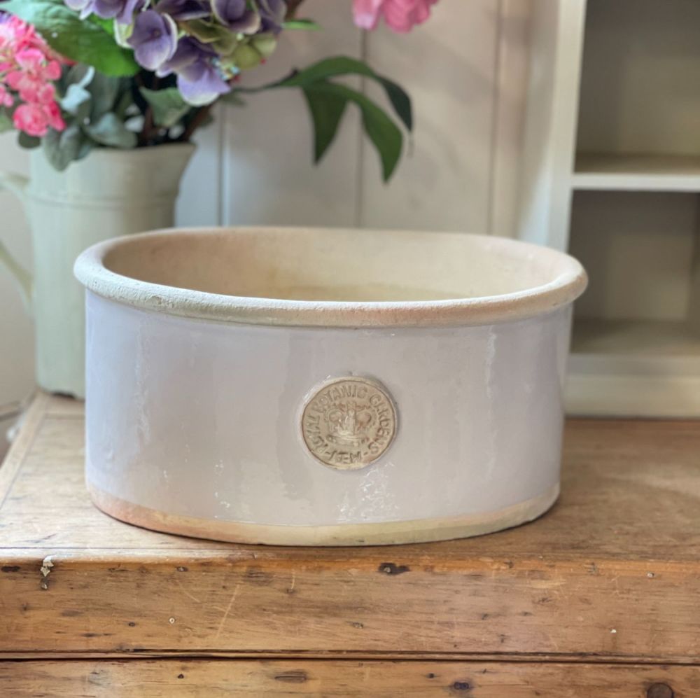 Kew Garden Oval Planter Plant Pot Bone White Medium| Royal Botanic ...