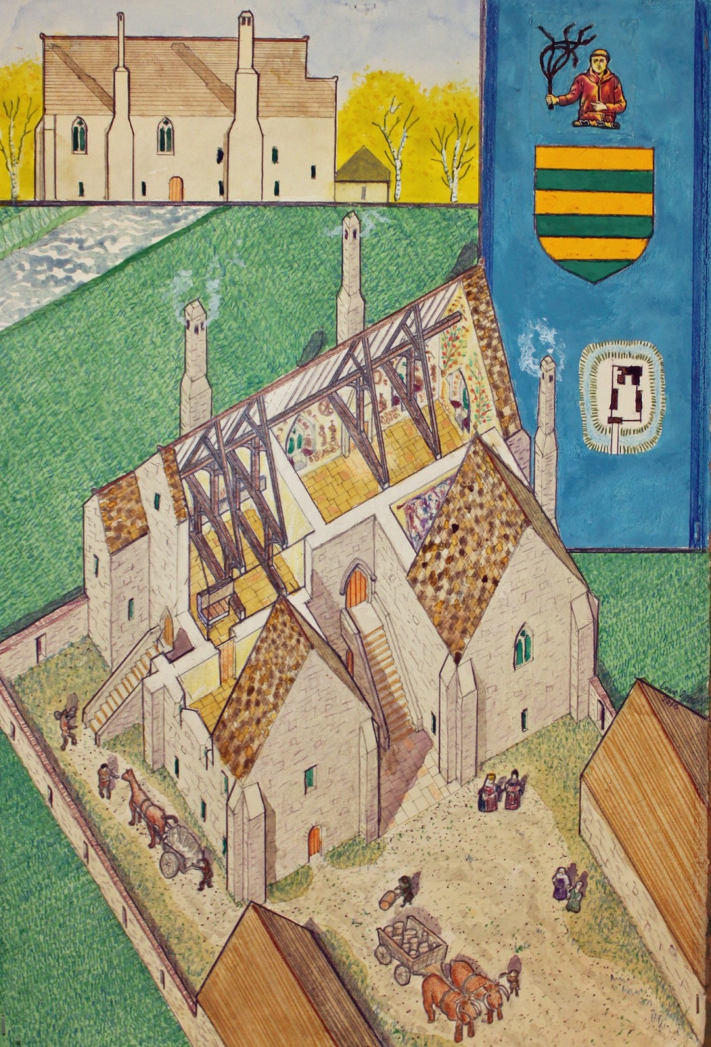 Visiting Moignes Court