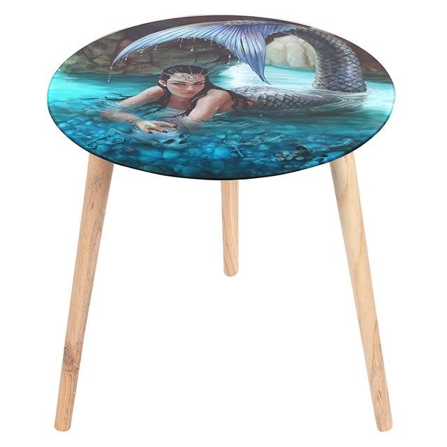 Anne Stokes Glass Table - Hidden Depths