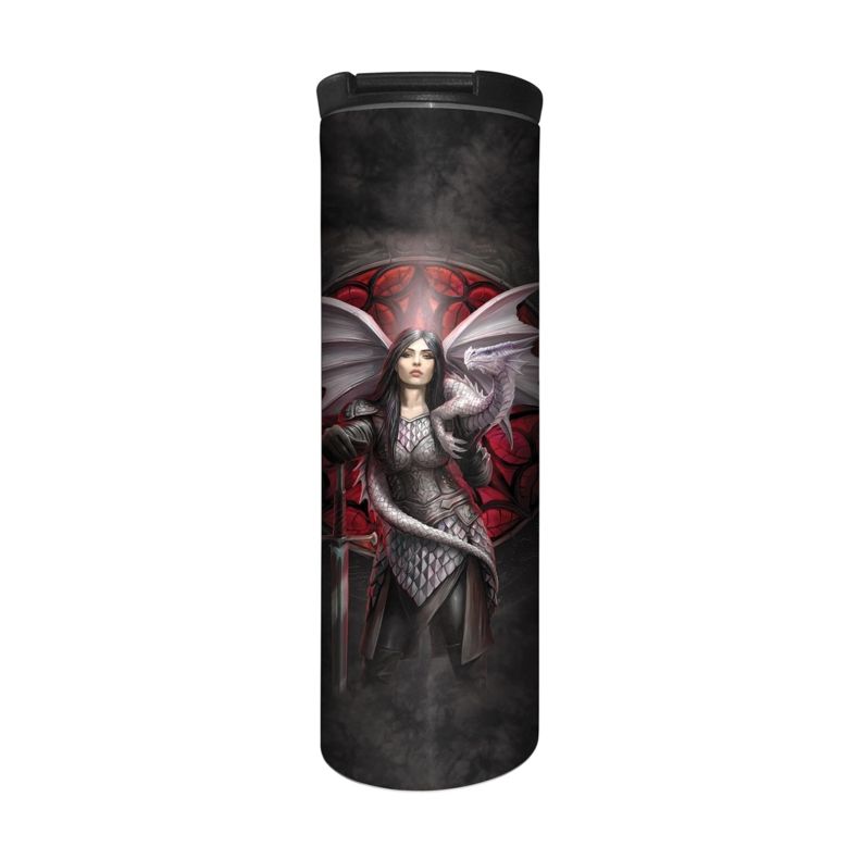 Anne Stokes Barista Style Stainless Steel Thermos Flask - Valour - Dragon