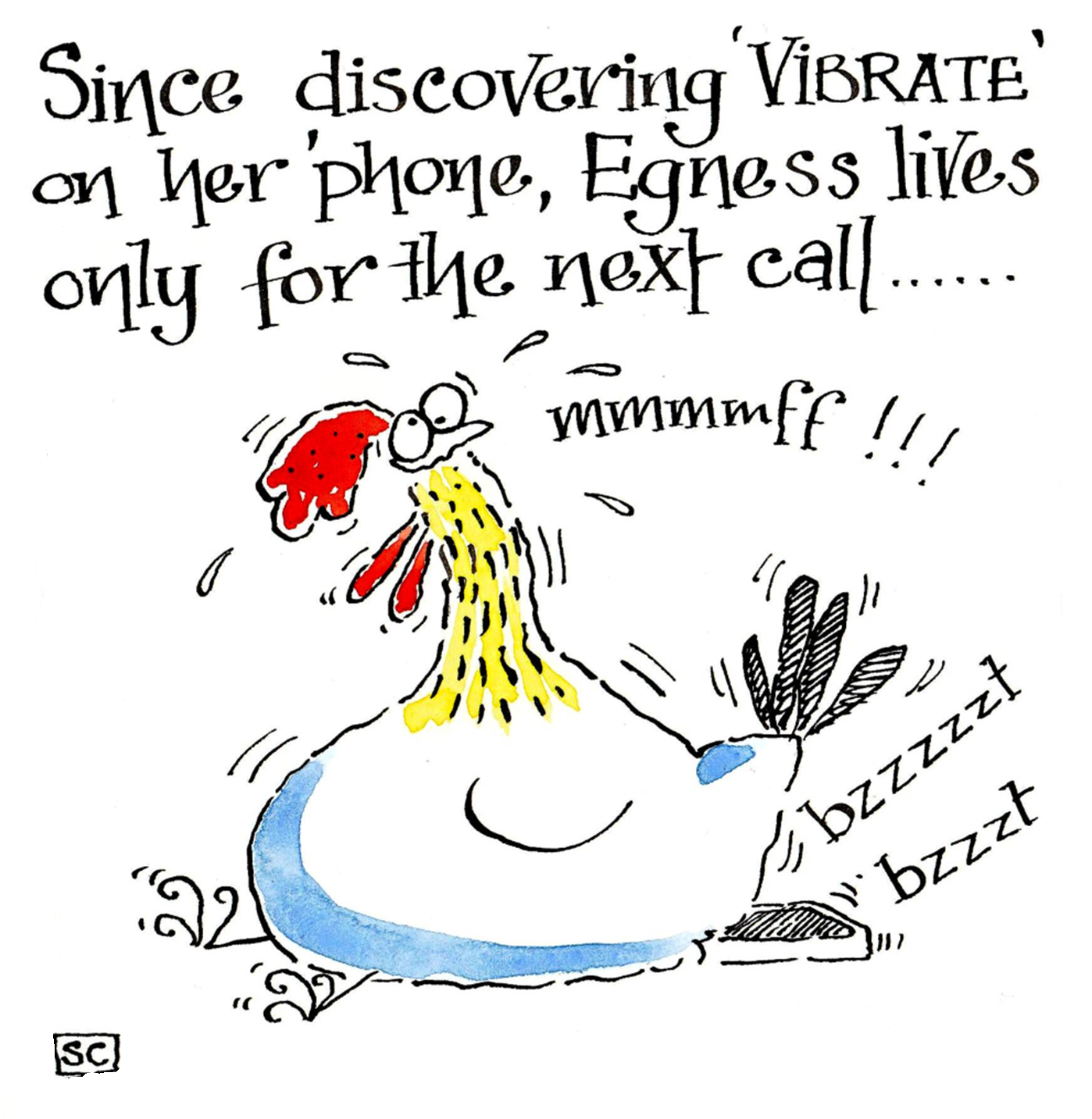 Mobile Phone Birthday Card | Stephen Cocker Cards