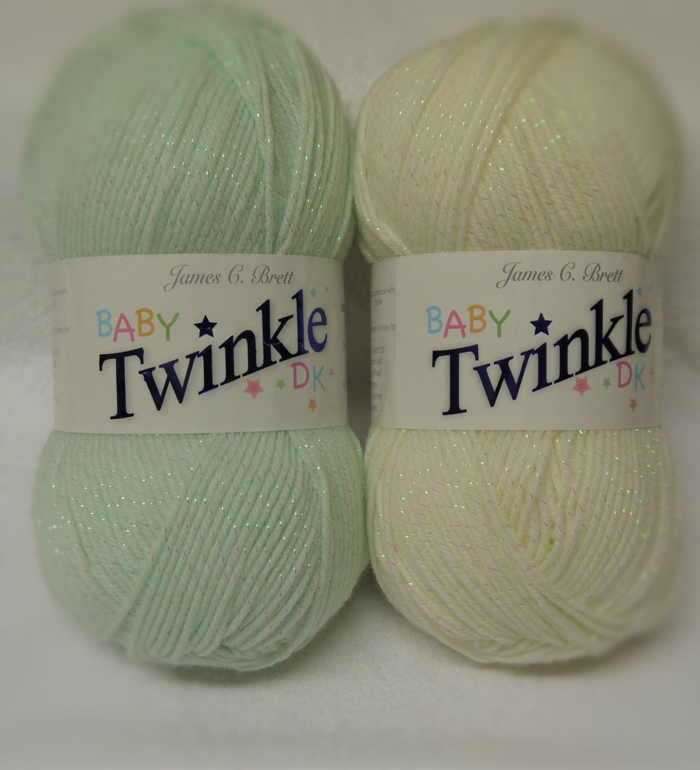 JAMES C BRETT BABY TWINKLE, A yarn with a hint of sparkle