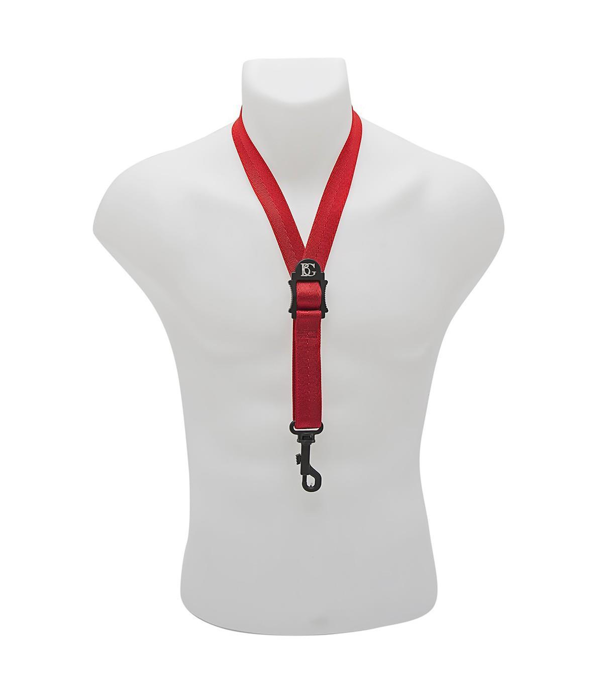 BG Standard Neck Strap Snap Hook Red