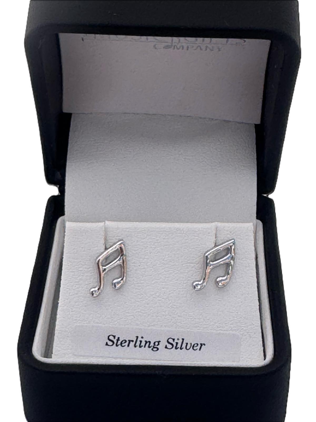 Sterling Silver Quaver Earrings