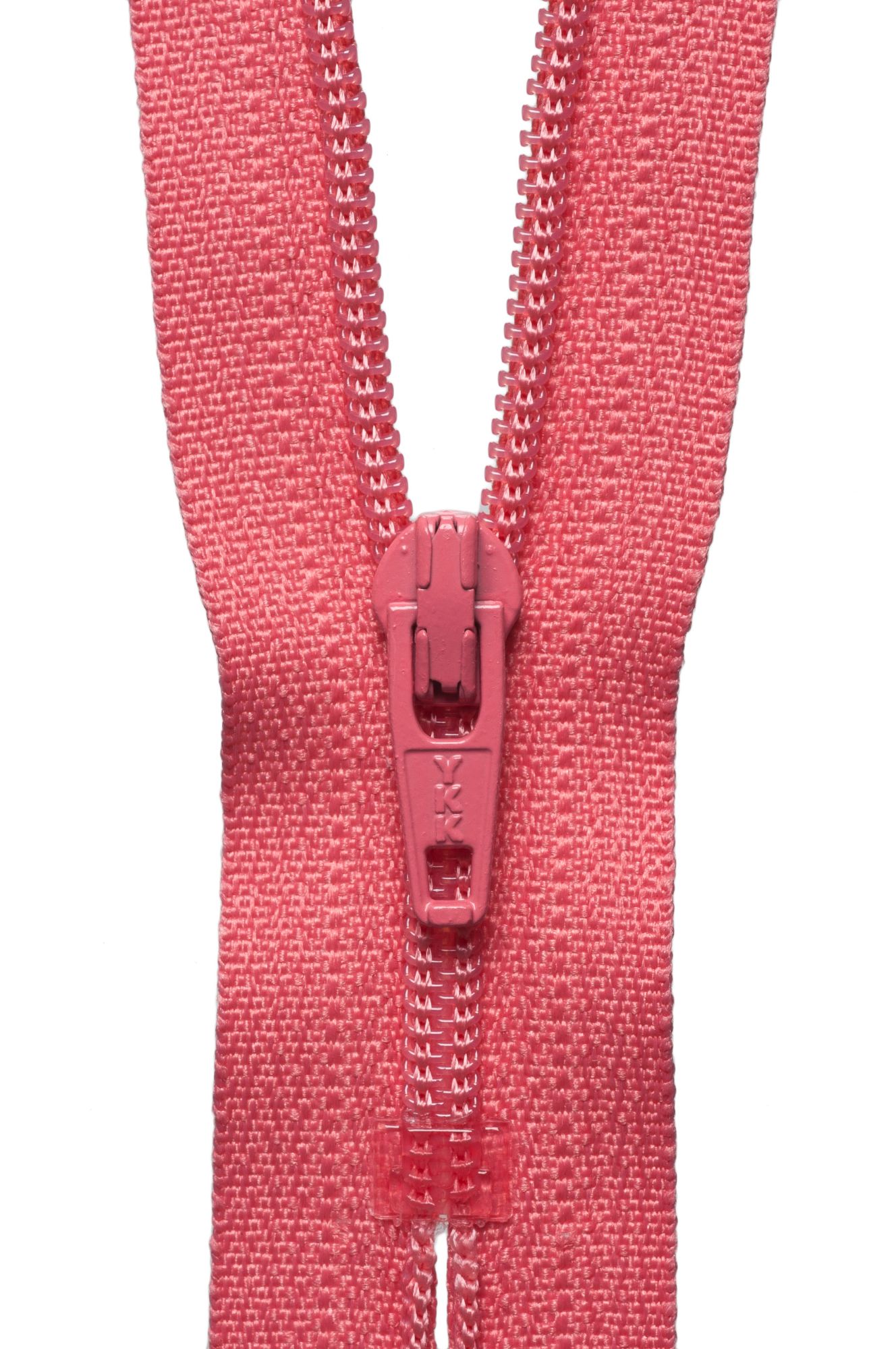 YKK Nylon Light-Weight Closed End Zip 25cm 10" Pouch Zipper Zip - Coral ...