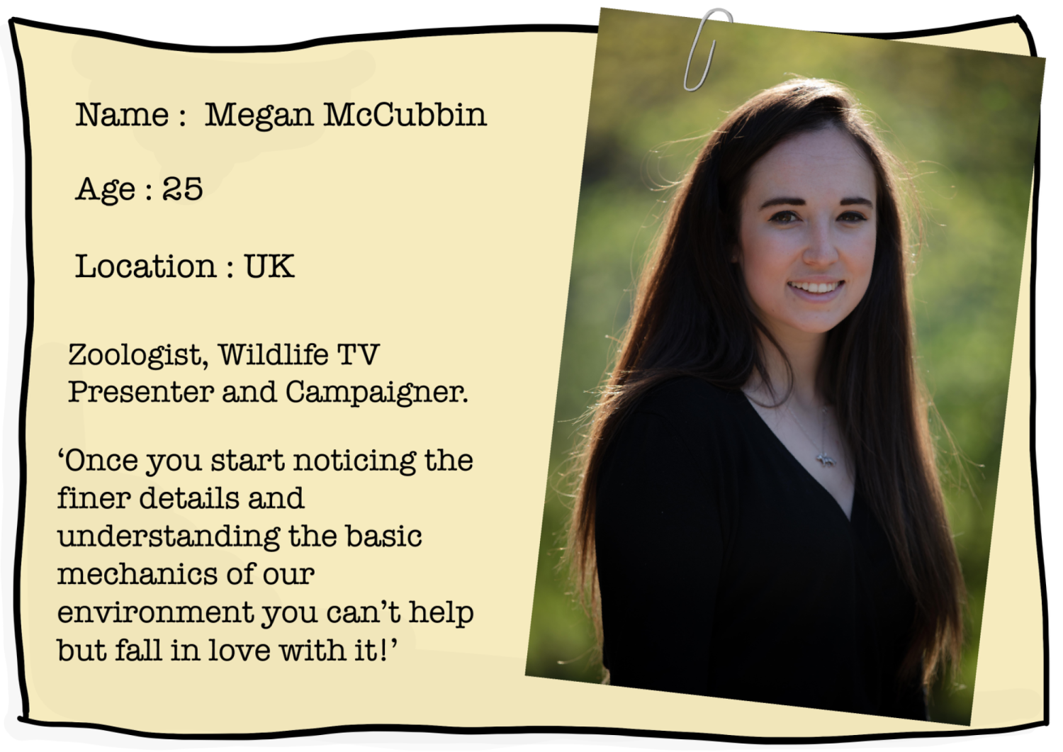 Working with Wildlife, an interview with megan McCubbin
