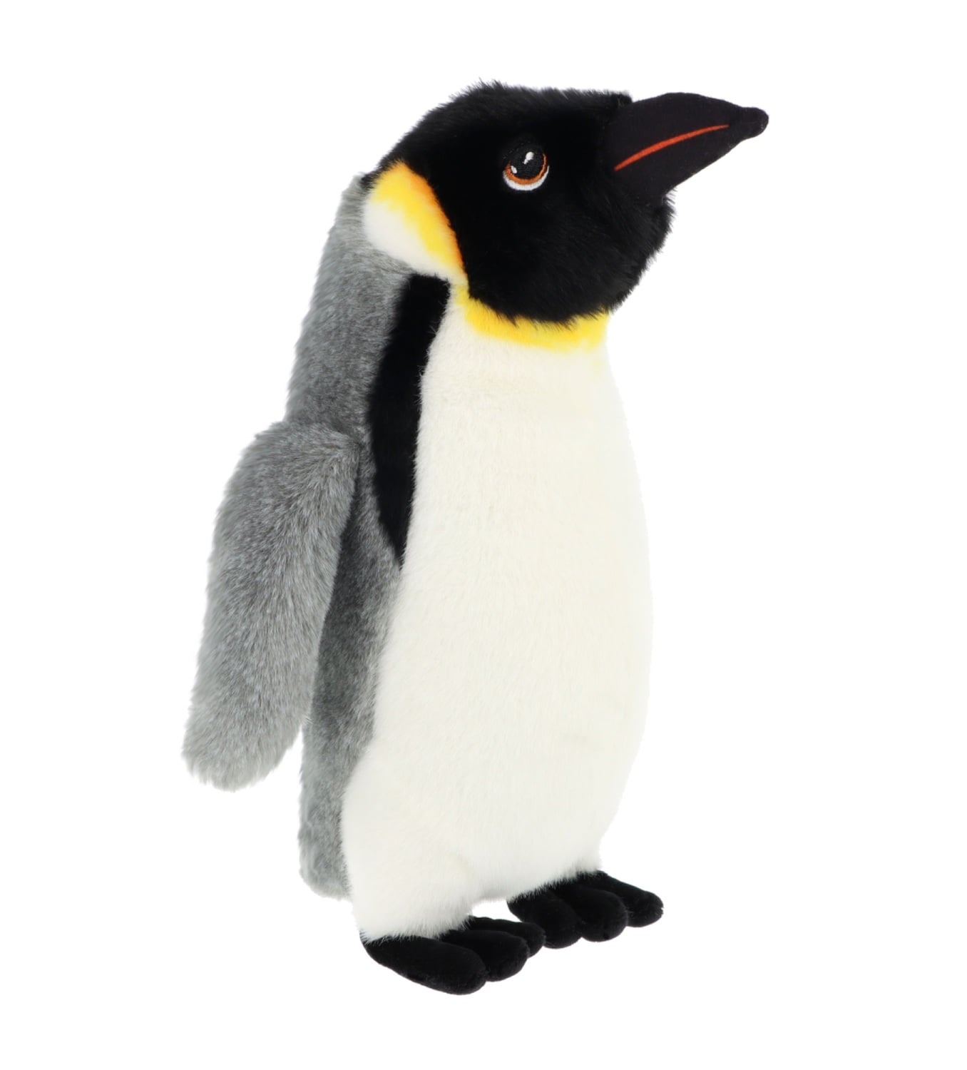 Eco emperor penguin cuddly soft toy made from recycled plastic