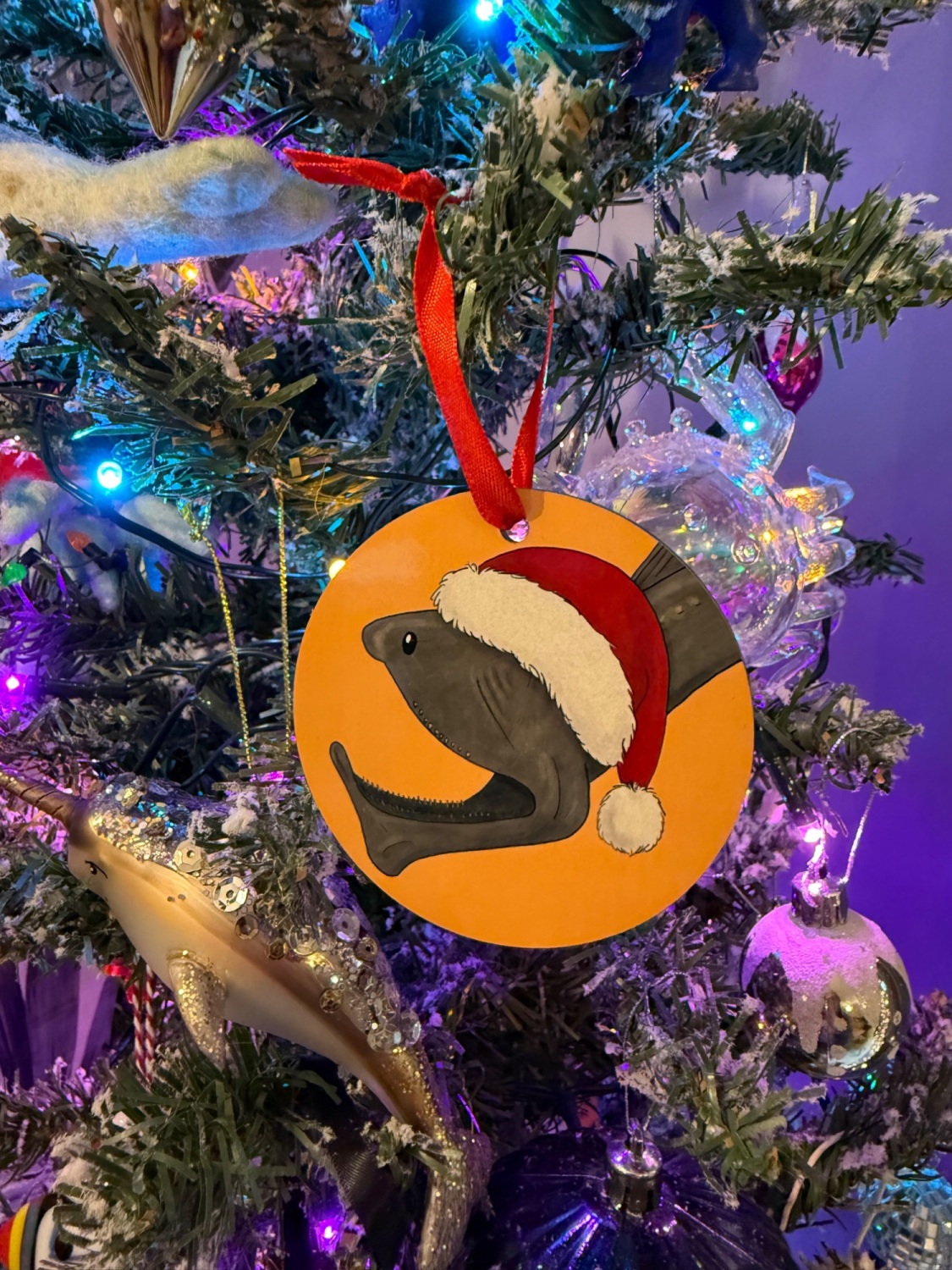 Gulper Eel Christmas Decoration