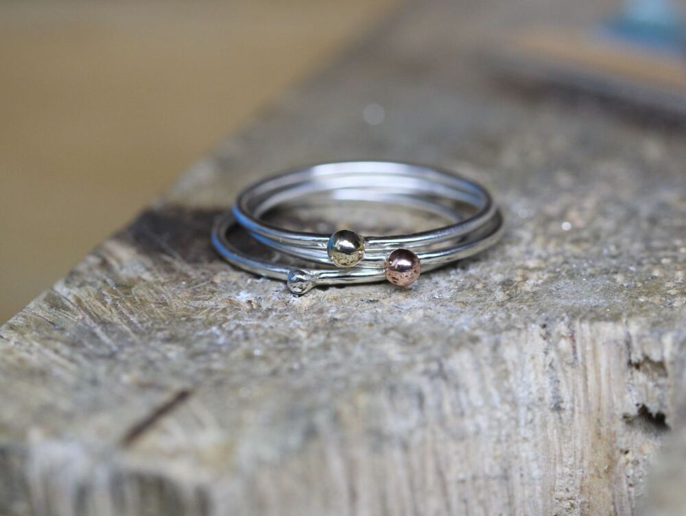 Dotty Stacking Ring Workshop 2026 | Sterling Silver Jewellery – SilverAli