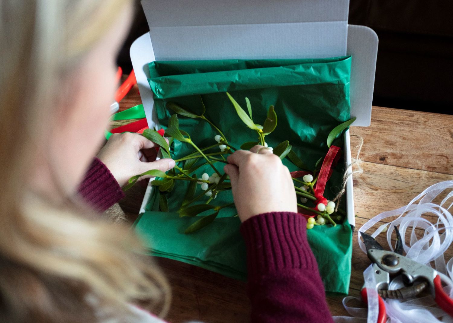 Buy fresh English mistletoe direct from our farm to your door from ...