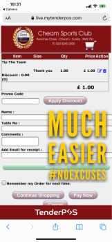 Welcome to Cheam Sports Club - BEER GARDEN 12 APRIL :: TENNIS RETURNS ...