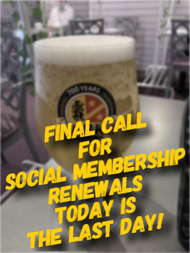 Welcome to Cheam Sports Club - BEER GARDEN 12 APRIL :: TENNIS RETURNS ...