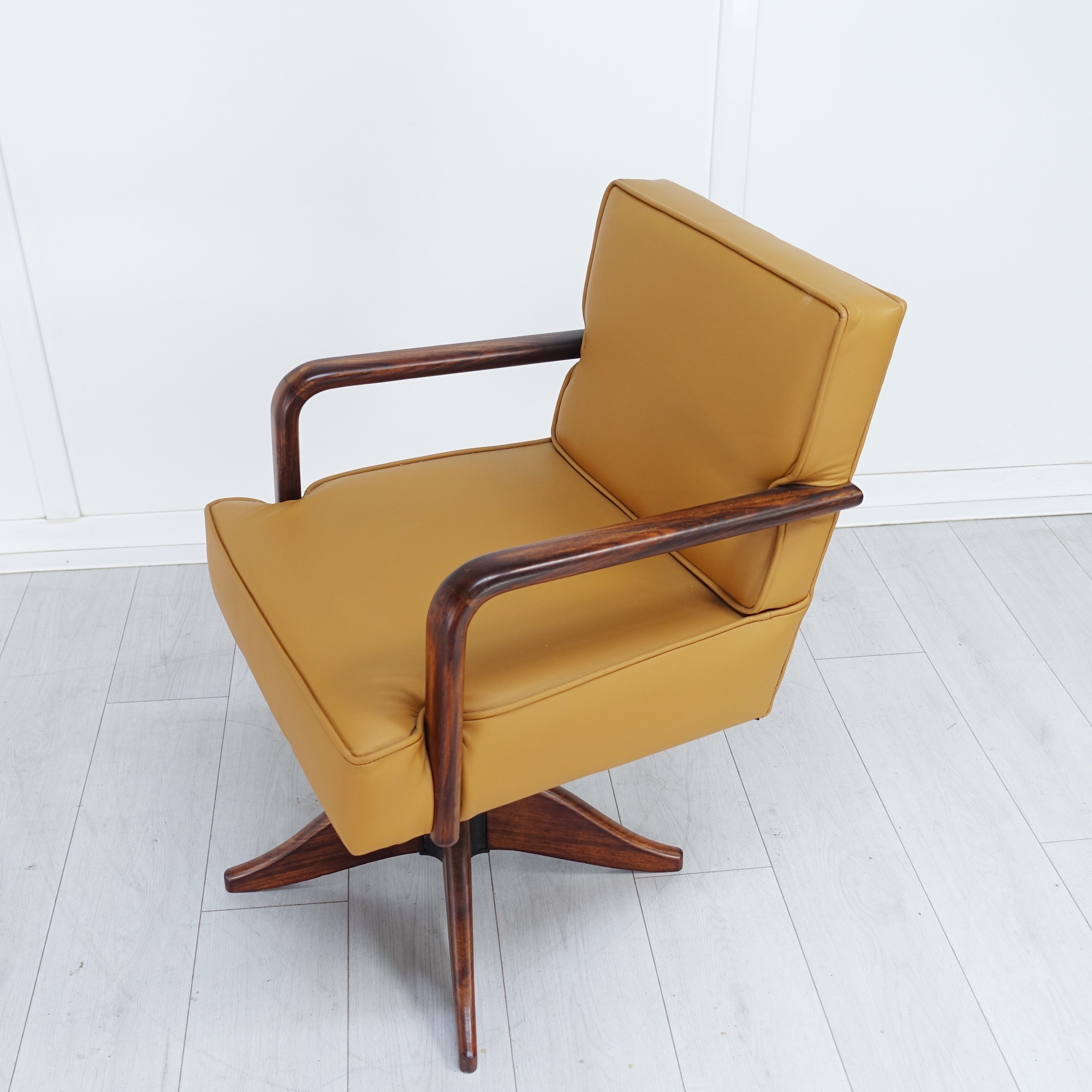 Art Deco Swivel Desk Chair French 1930’s