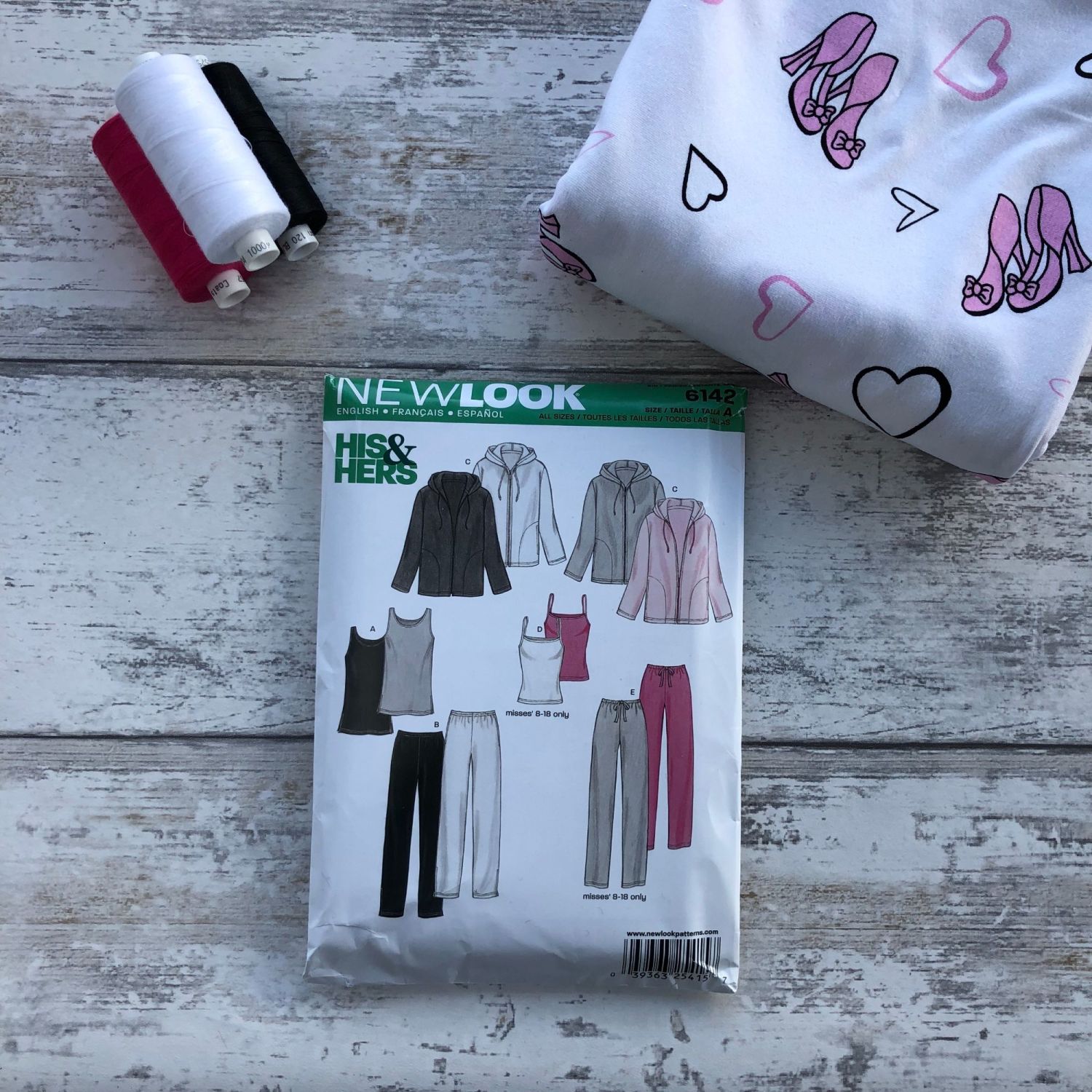 Lounge Wear - New Look 6142 - Just Sew Helen's Sewing Diary