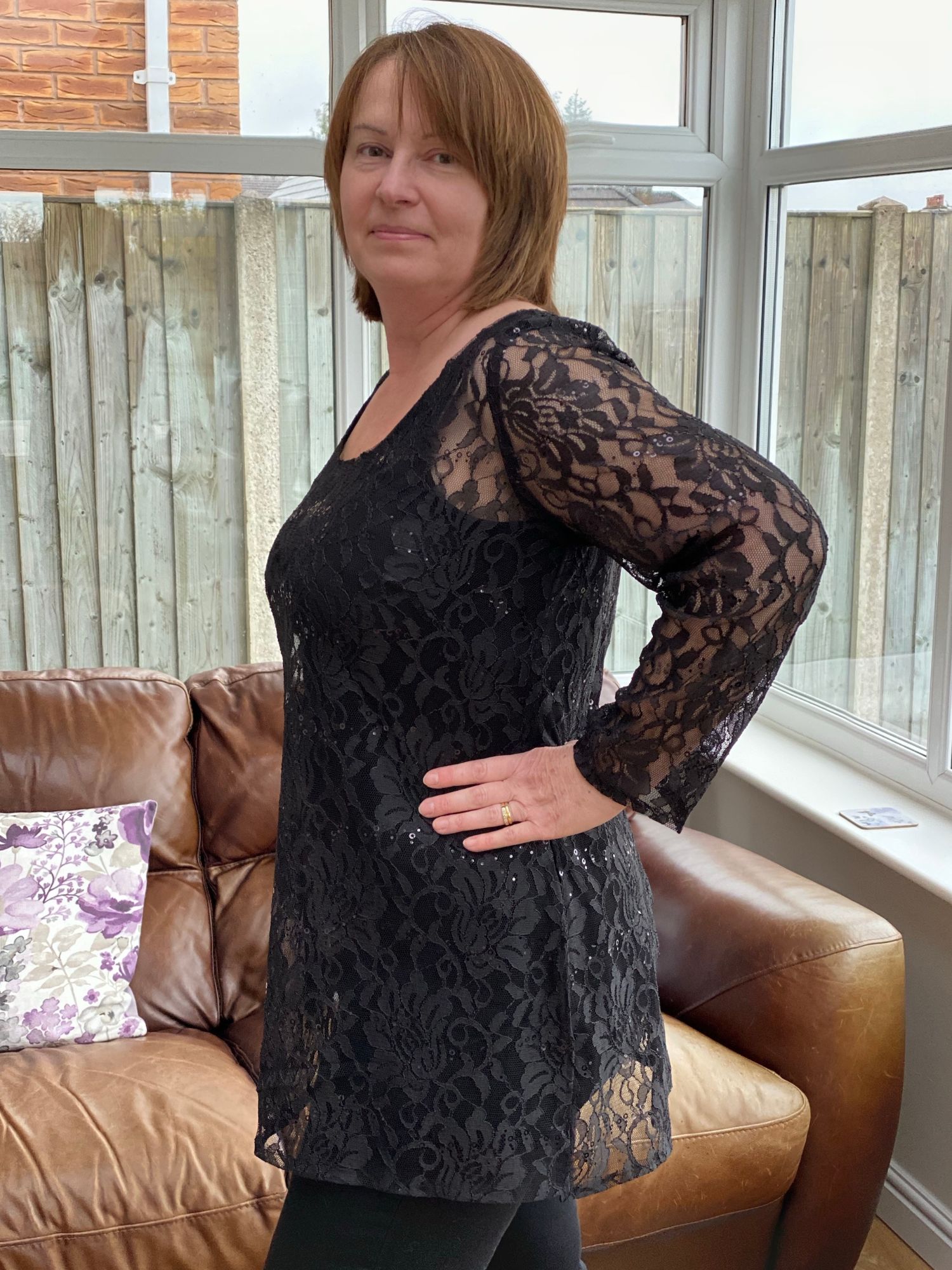 Sequin Stretch Lace Tunic New Look 6086 - Product Review - Just Sew ...