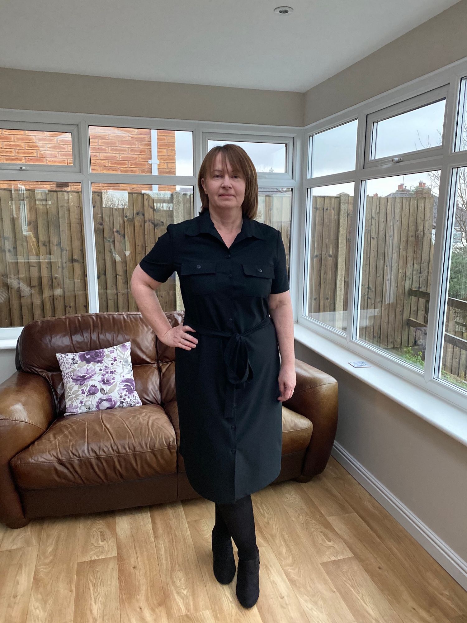 Vogue 8903 Shirt Dress - Just Sew Helen's Sewing Diary