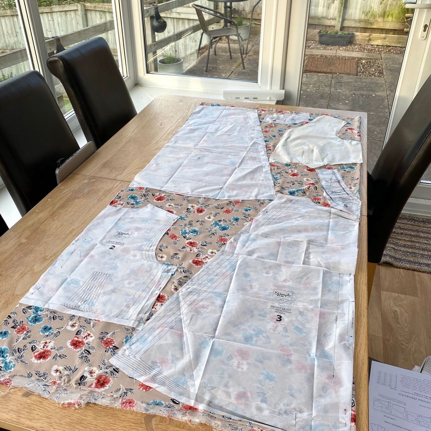 The English Tea Dress - Simple Sew Patterns - Just Sew Helen's Sewing Diary