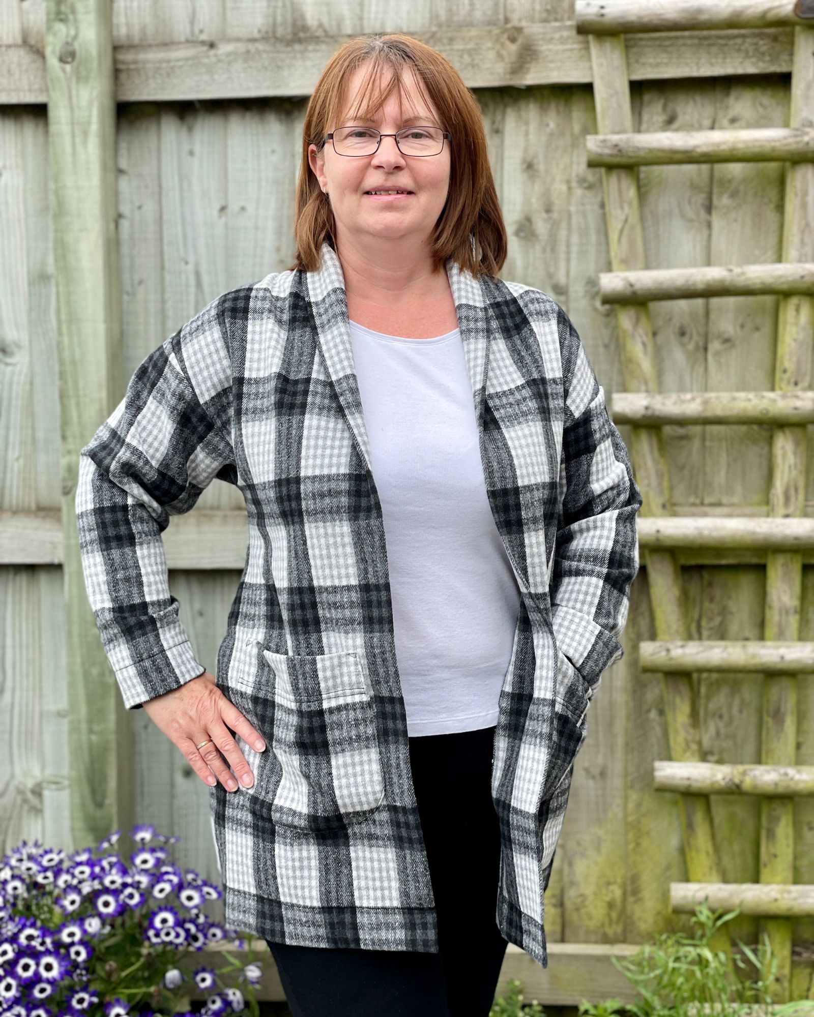 Easy to wear Coatigan - Simplicity 8811 - Just Sew Helen's Sewing Diary