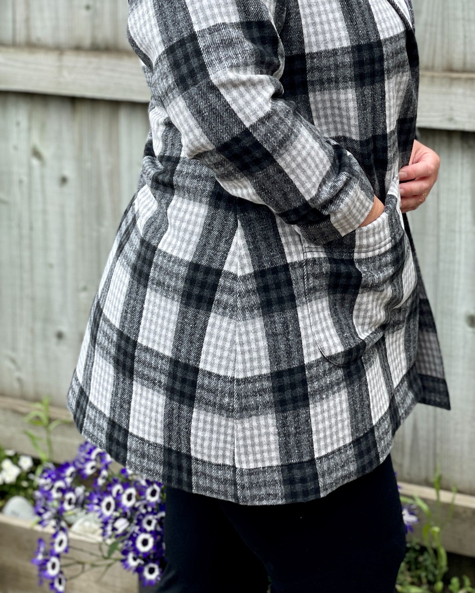 Easy to wear Coatigan - Simplicity 8811 - Just Sew Helen's Sewing Diary