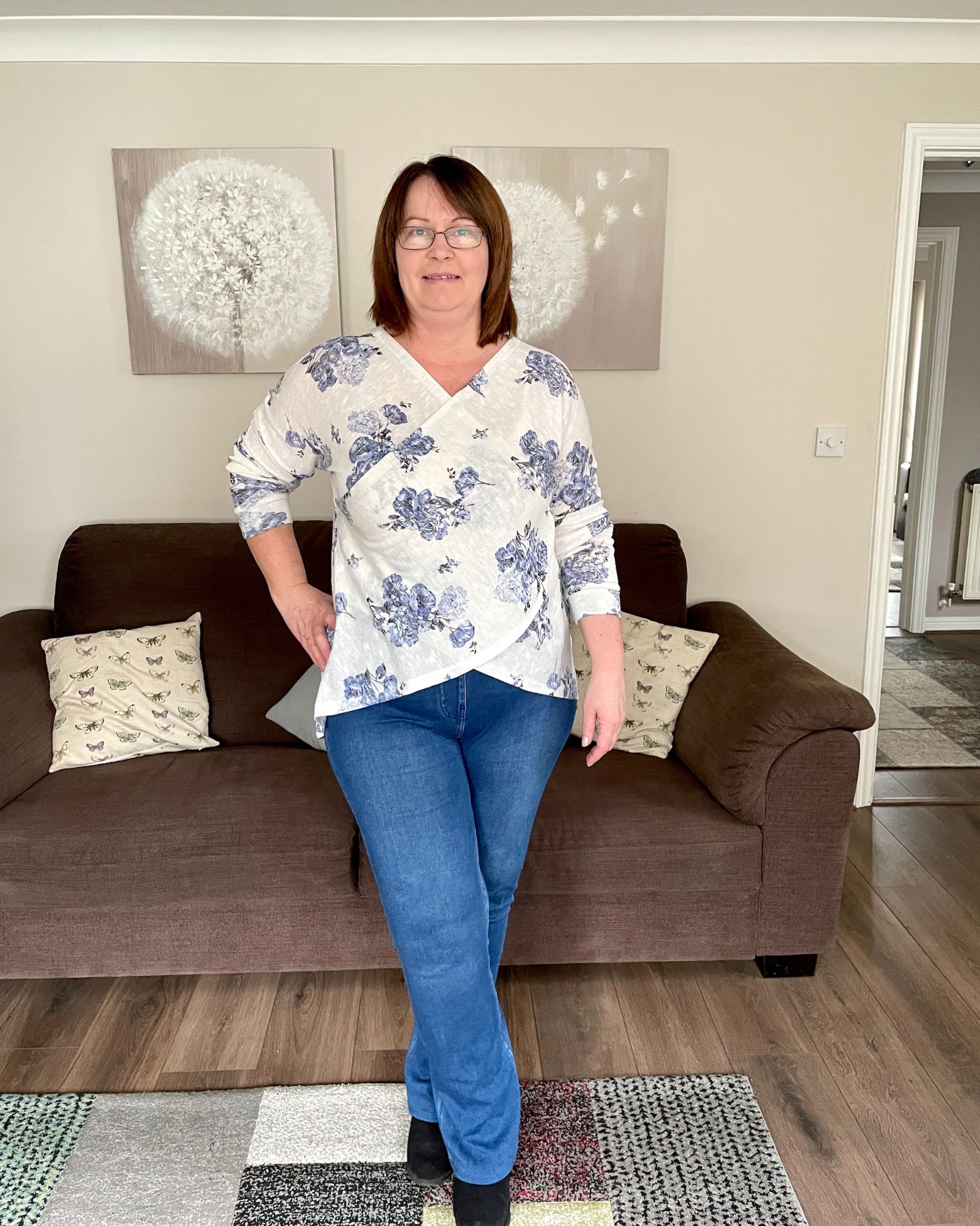 Criss Cross Sweater - DIBY Patterns - Just Sew Helen's Sewing Diary