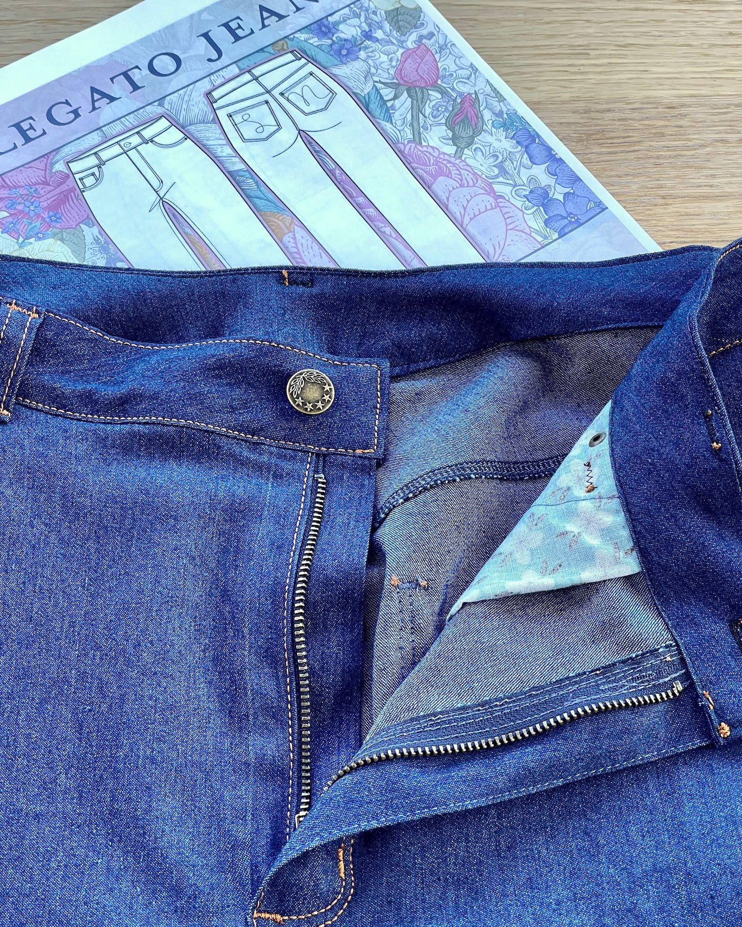 The Legato Jeans - My Tips for Making Jeans - Just Sew Helen's Sewing Diary