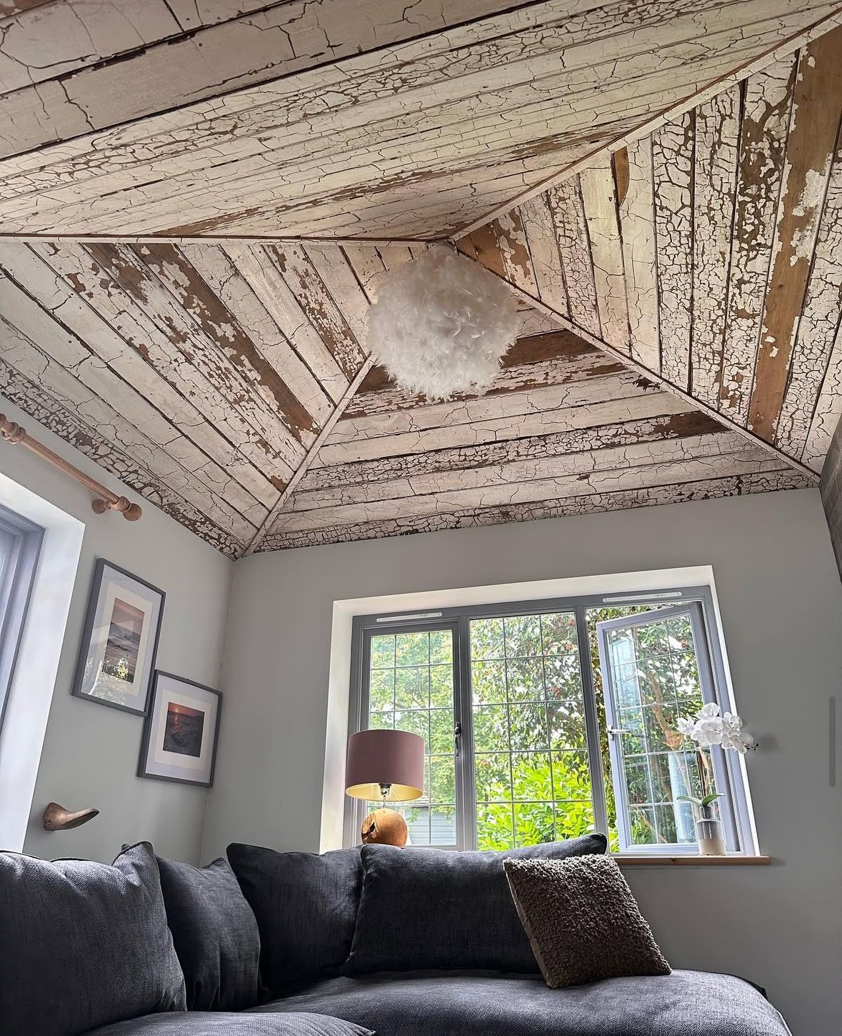 Reclaimed Painted Pine Cladding