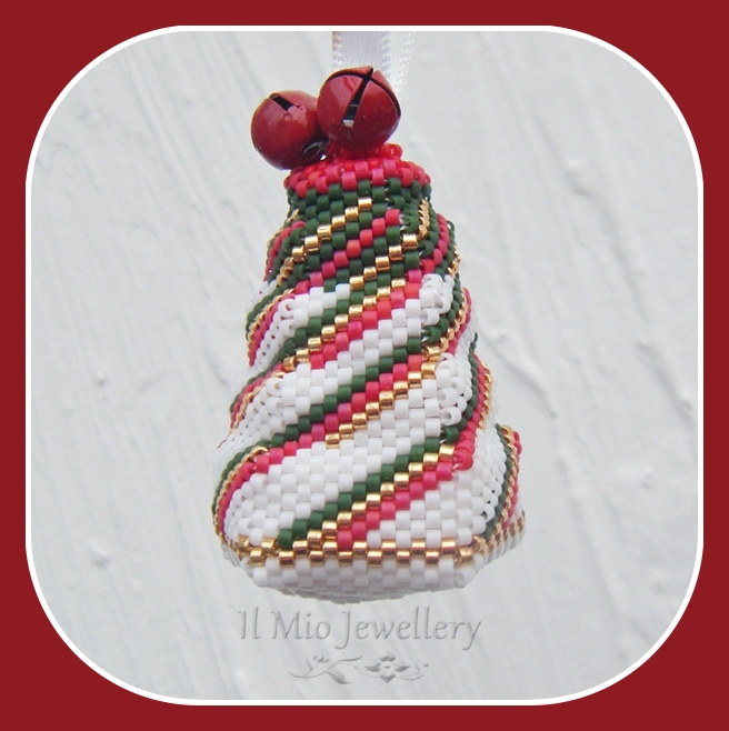 Candy cane bell