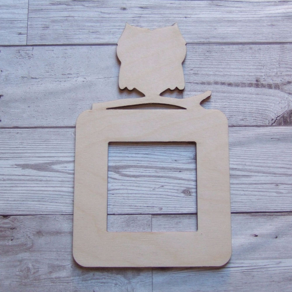 Owl Light Switch Surround