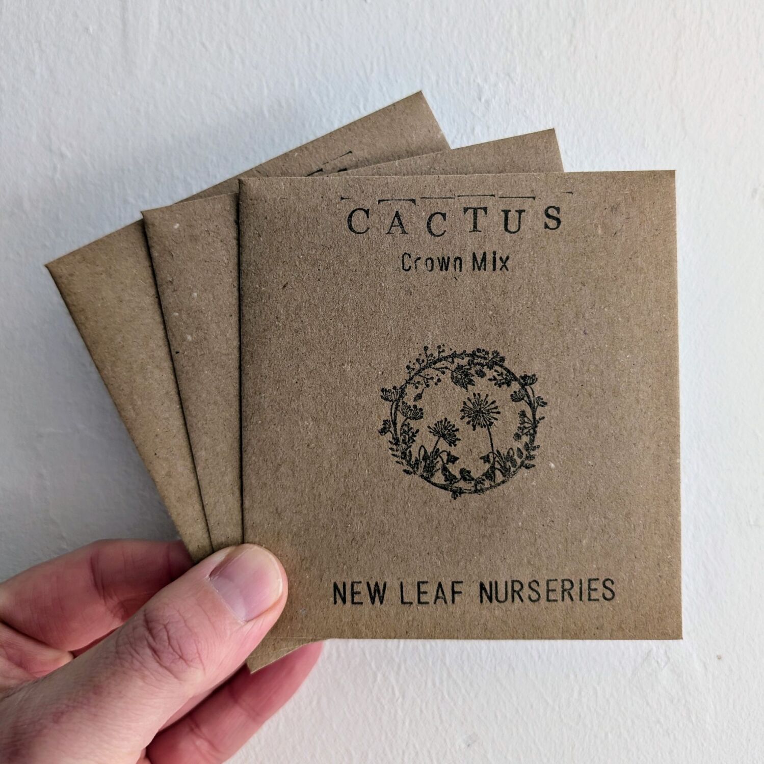 New Leaf Nurseries - Cactus 'Crown Mix' Seeds in Packs of 25, 50 or 250 ...