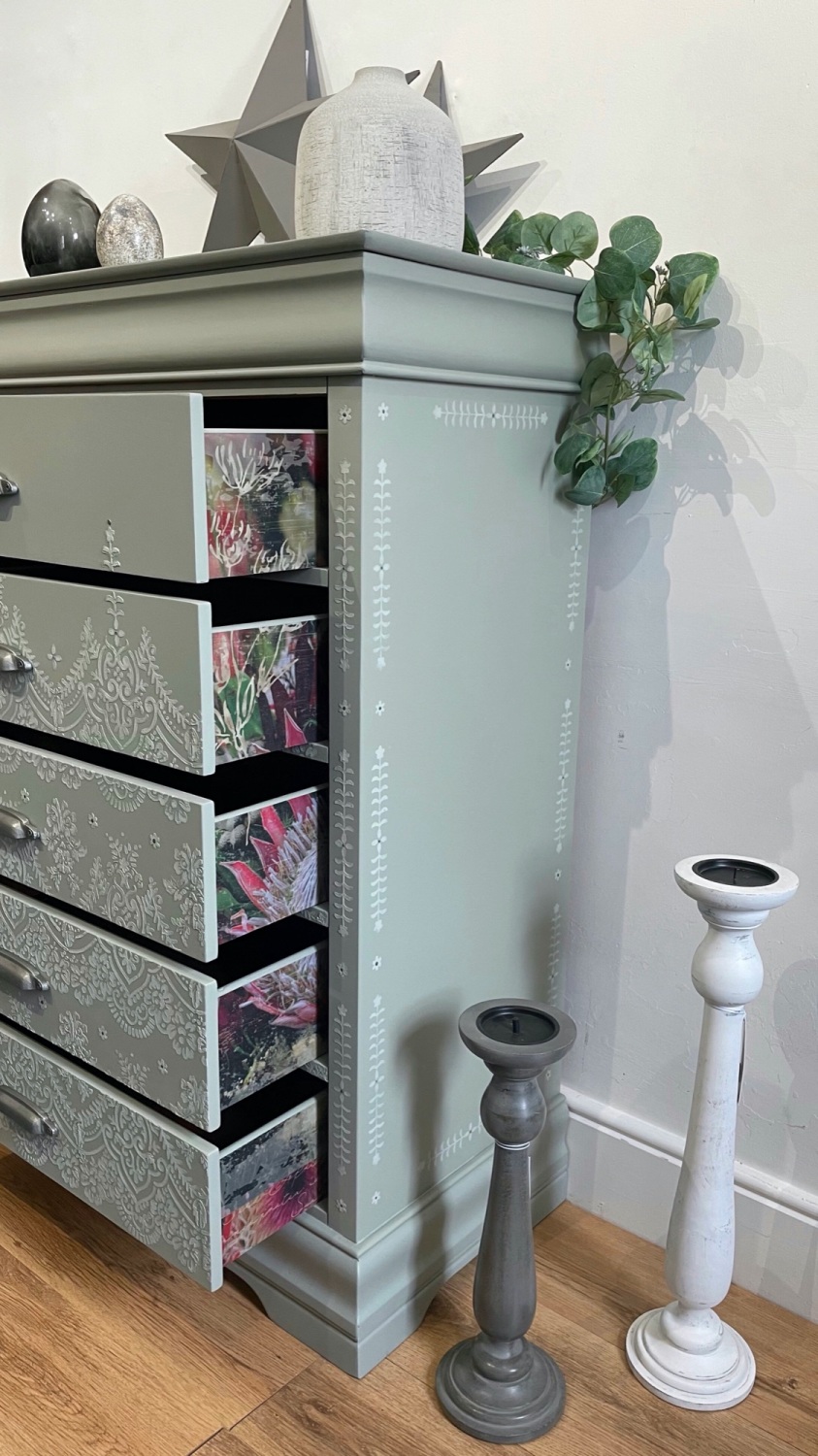 Chest of Drawers painted with Fusion Mineral Paint, Painted Furniture ...