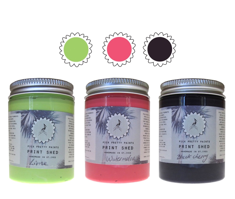 Screen Printing - Printing paints for fabric printing, print making ...