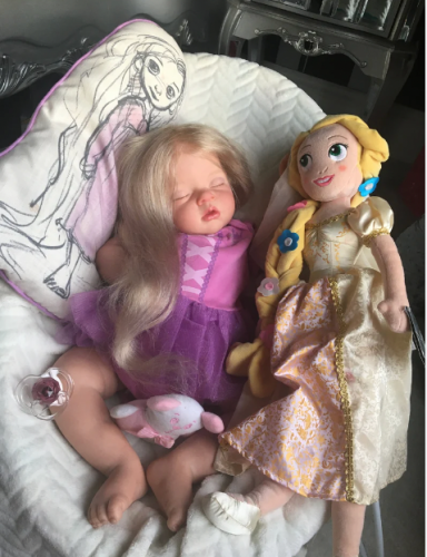 Custom Rapunzel Tangled Inspired Disney Princess baby