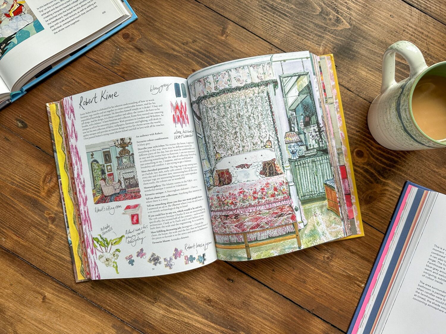 THREE BOOKS ABOUT PRINT AND PATTERN IN INTERIOR DESIGN