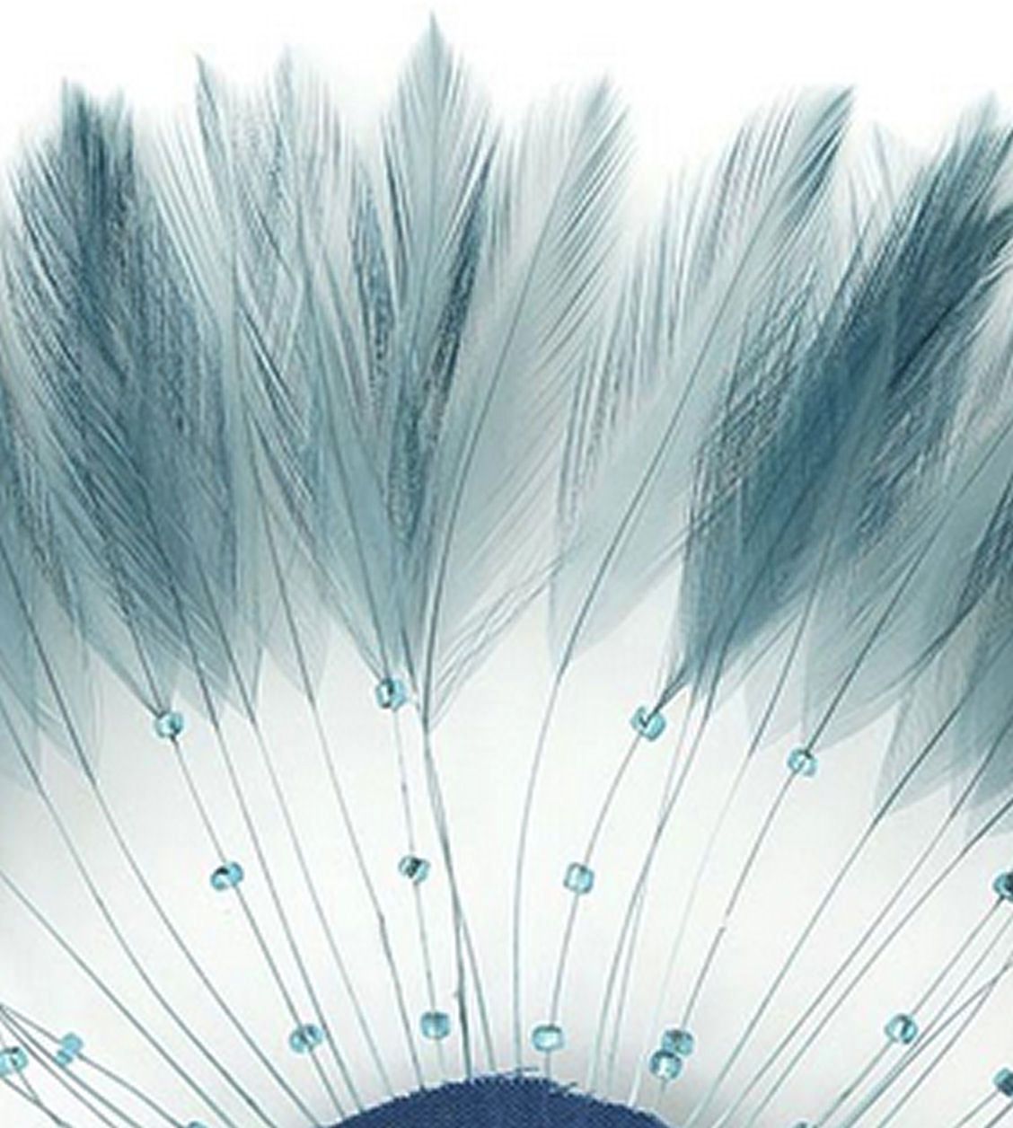 Country Blue Hackle Feathers | Millinery Supply | Feather Planet