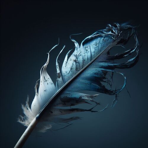 How to revitalise a tired or damaged feather