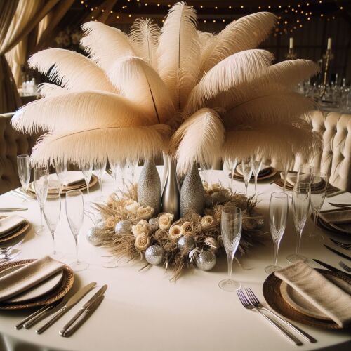 Transform Your Tablescape: A Guide to Using Ostrich Feathers for ...