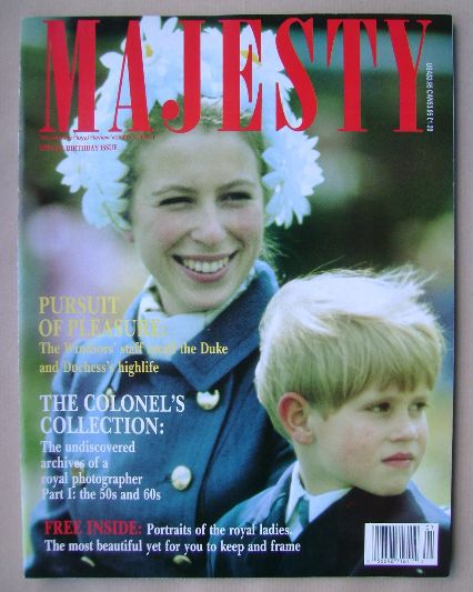 Majesty magazine - Princess Anne and Prince Edward cover (May 1989 ...