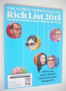 The Sunday Times Rich List Magazine Back Issues - CrazyAboutMagazines