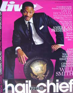 Live magazine - Will Smith cover (9 December 2007)